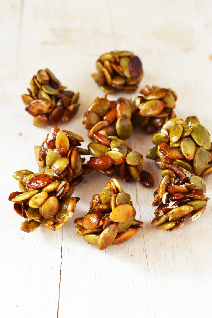Vanilla Pumpkin Seed Clusters (Vegan + Paleo) - Wallflower Kitchen