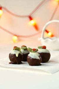 Healthy Raw Christmas Pudding Balls - Wallflower Kitchen