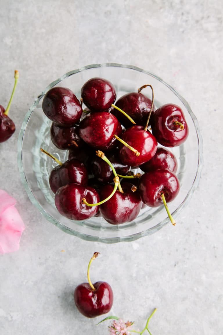 Vegan Cherry Bakewell Ice Cream - Wallflower Kitchen