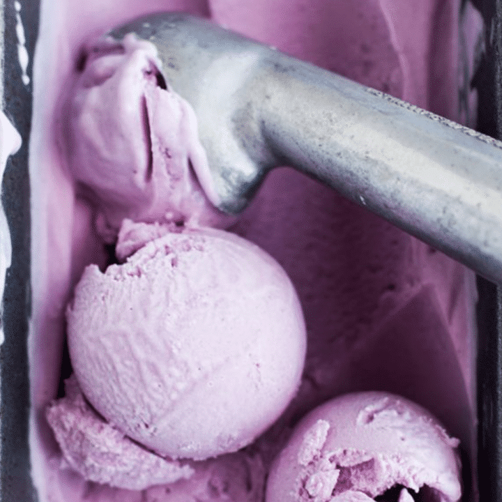 Vegan Purple Sweet Potato Ice Cream - Wallflower Kitchen