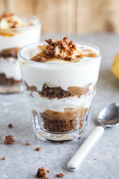 Breakfast Bannoffee Parfait (Vegan) - Wallflower Kitchen
