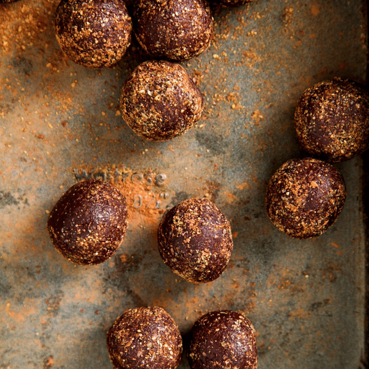 Raw Chocolate Omega Bliss Balls - Wallflower Kitchen