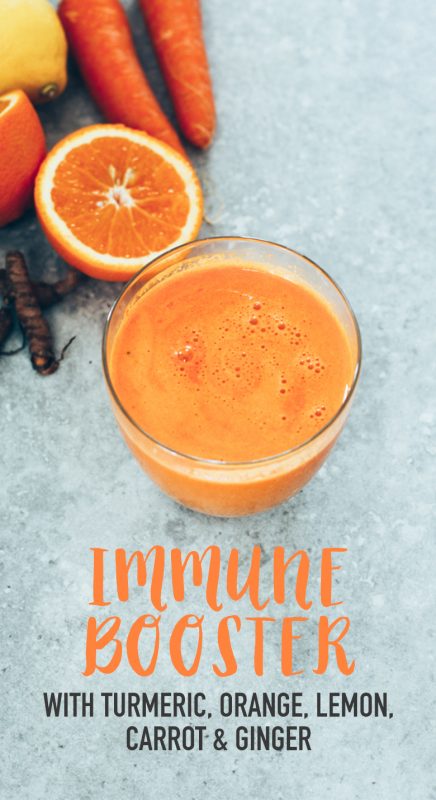 Super Immune-Boost Juice with Carrot, Ginger & Turmeric - Wallflower ...