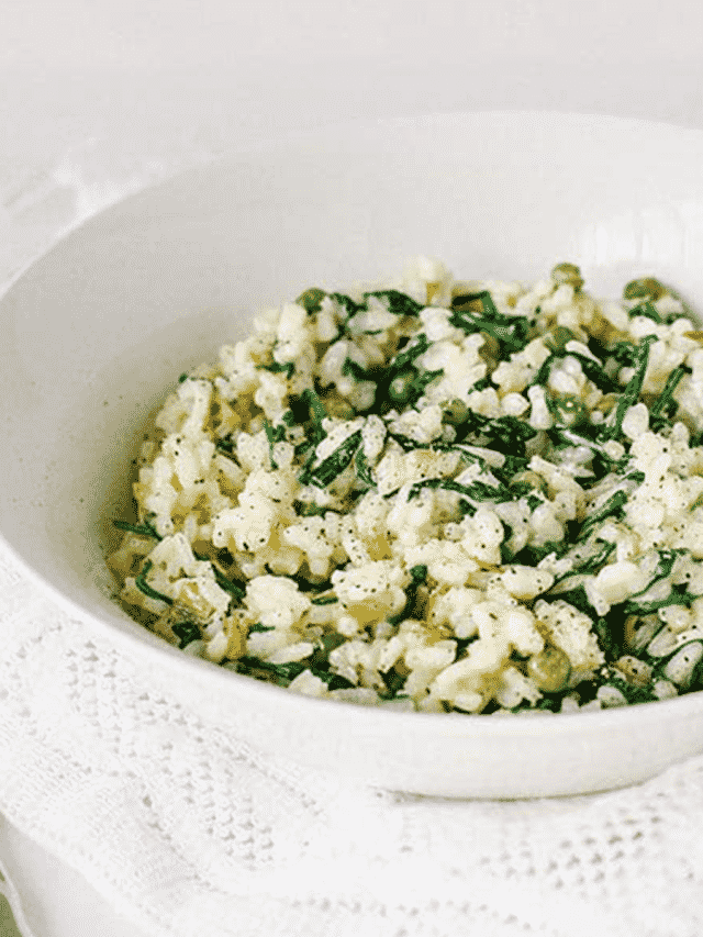 Vegan Tomato & Roasted Vegetable Risotto - Wallflower Kitchen