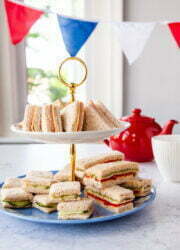 Vegan Jubilee Afternoon Tea Sandwiches with Quorn - Wallflower Kitchen