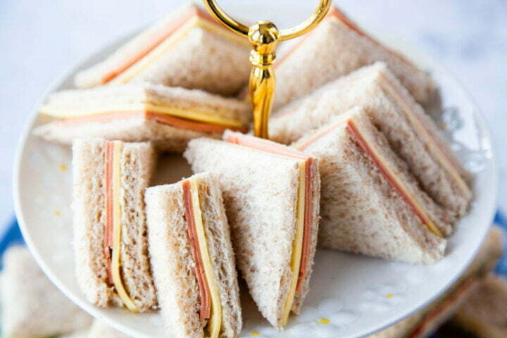 Vegan Jubilee Afternoon Tea Sandwiches with Quorn - Wallflower Kitchen